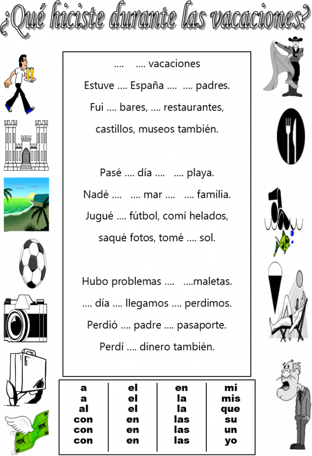 ¿Qué hiciste durante las vacaciones? #2 – Lingo Bennies!