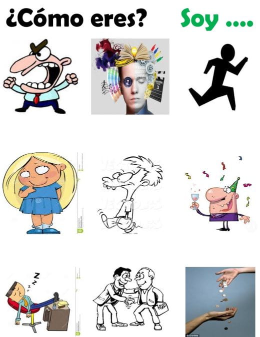 ¿Cómo eres? Adjetivos de personalidad – LangLangs